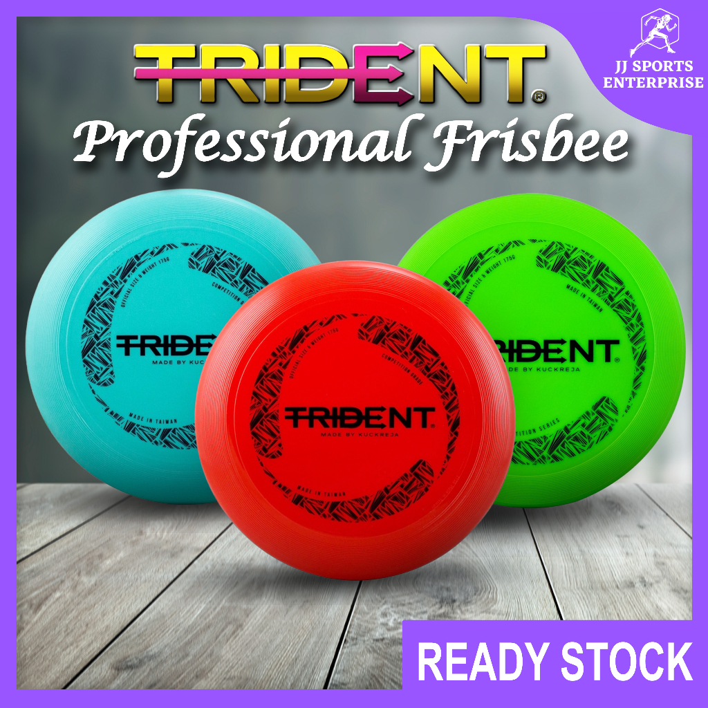 Trident Professional Outdoor Frisbee Flying Disc Flying Saucer Outdoor ...