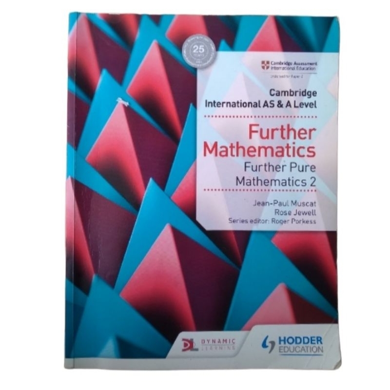 Cambridge assesment further mathematics (used book)further pure ...