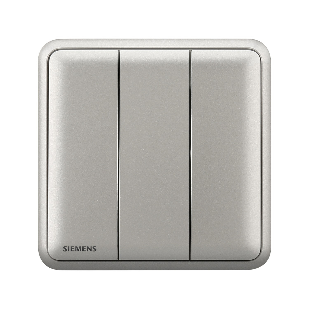 Siemens Delta Switch And Socket Seata Series (Silver Color) | Shopee ...
