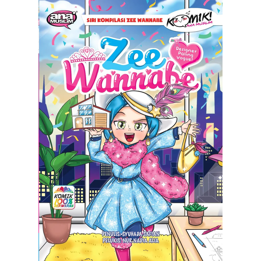 Komik ZEE WANNABE – DESIGNER PALING VOGUE | SIRI KOMPILASI ZEE WANNABE ...