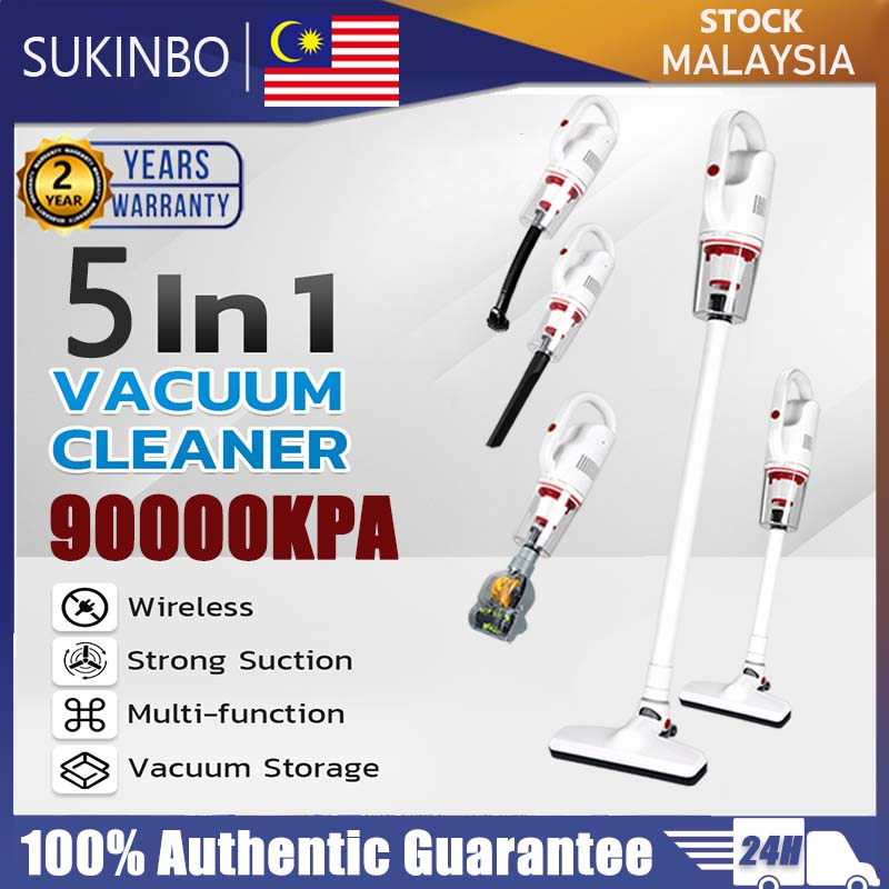 SUKINBO Vacuum Cleaner 5 in 1 Vacuum Cordless Car Vacuum Cleaner ...