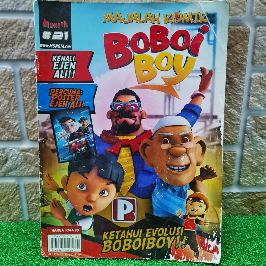PRELOVED 』 Komik Boboiboy (Animonsta Studio/Monsta) | Shopee Malaysia