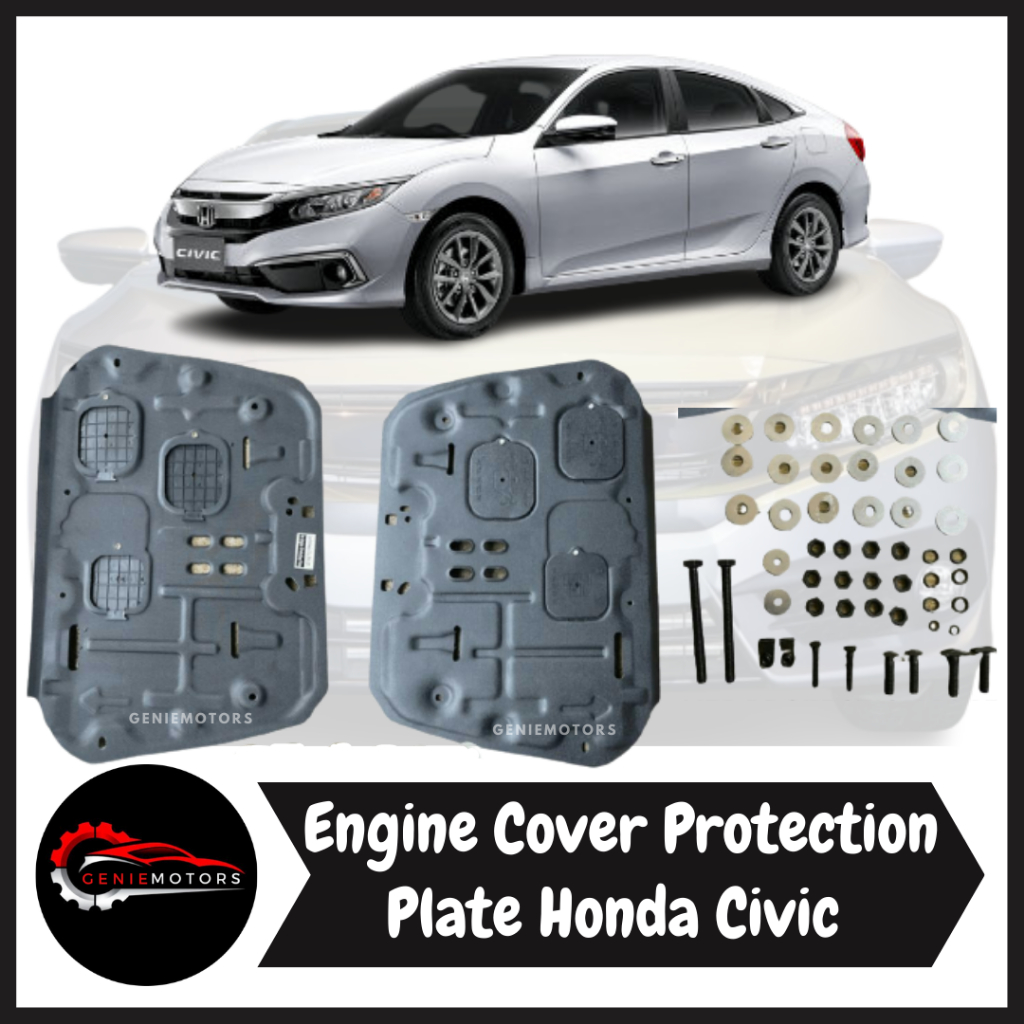 HONDA CIVIC FC LOWER SHIELD OIL GEAR ENGINE UNDER COVER (PP MATERIAL ...