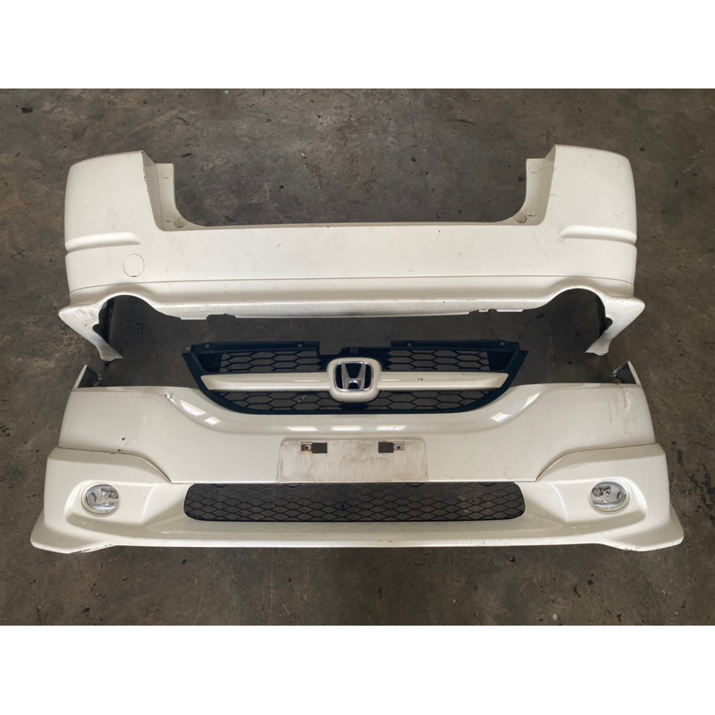 Honda Odyssey Absolute Front With Rear Bumper Set For RB1 RB2 K20A K24A ...
