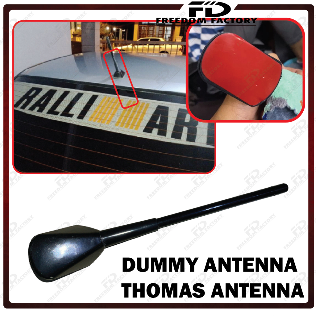 Dummy antenna Universal Antenna car roof for aerial thomas cup satria ...