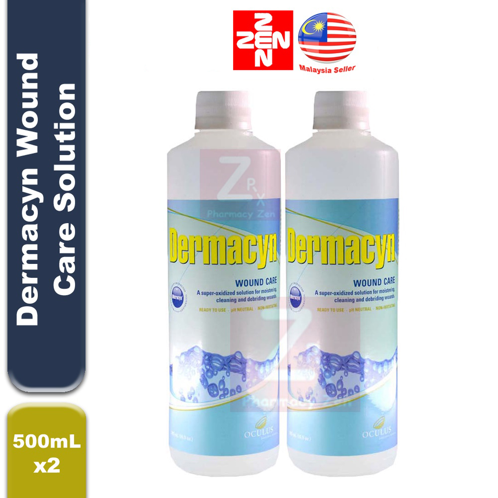 Dermacyn Wound Care solution 500mlX2 | Shopee Malaysia