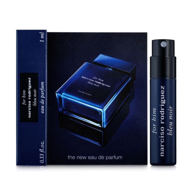 (ORIGINAL)VIAL - Narciso Rodriguez Bleu Noir Edp 1Ml | Shopee Malaysia