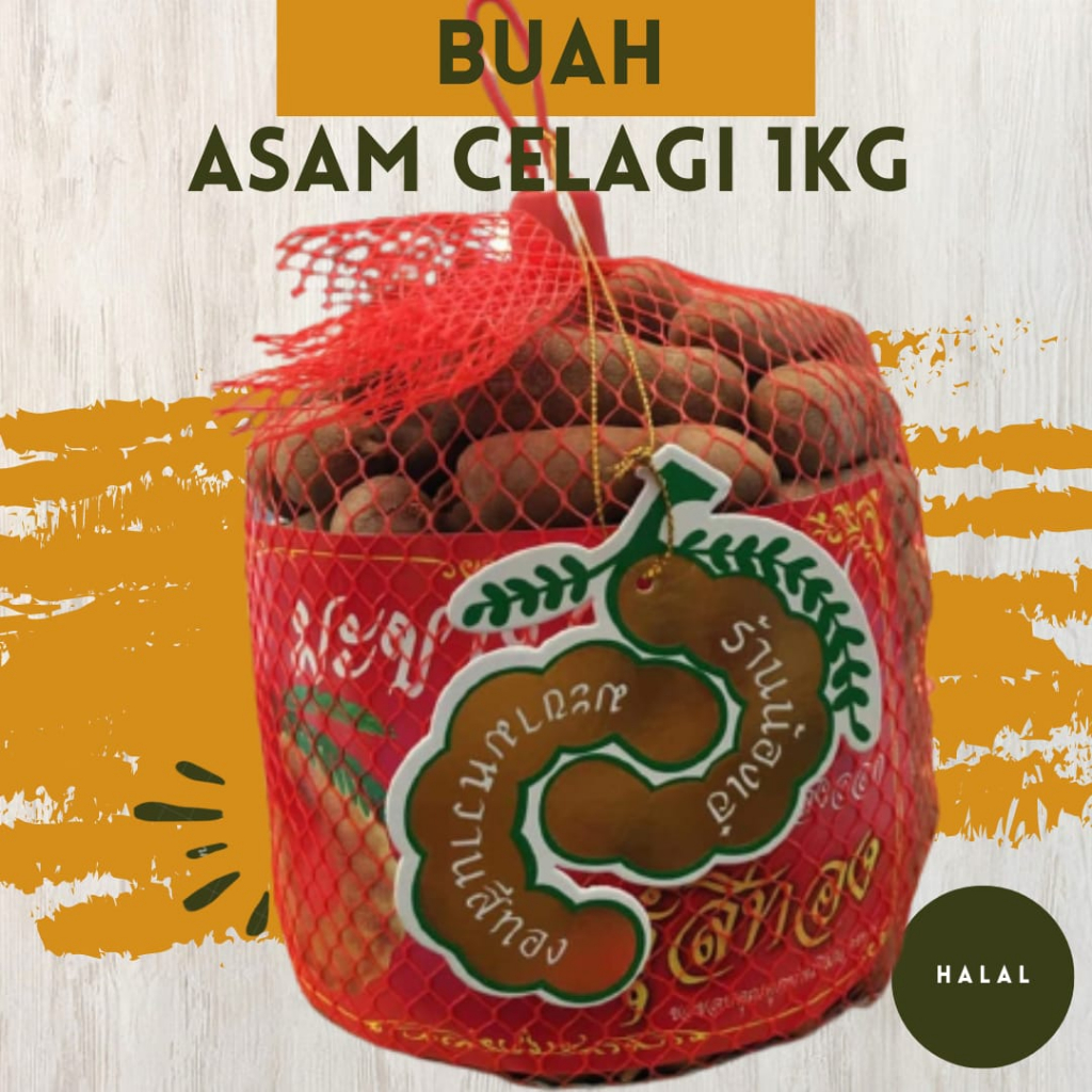 Buah asam celagi 1kg segar tamarind thailand | Shopee Malaysia