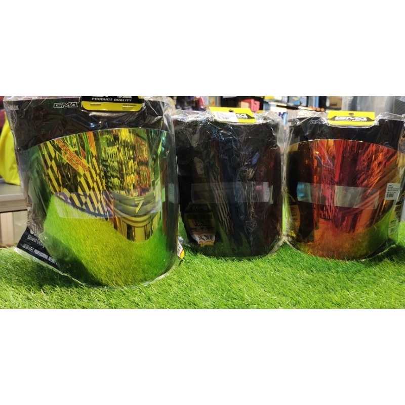KYT & GMA PROFESSIONAL HELMET VISOR ARC RITZ / KYT NFJ / KYT VENOM ...