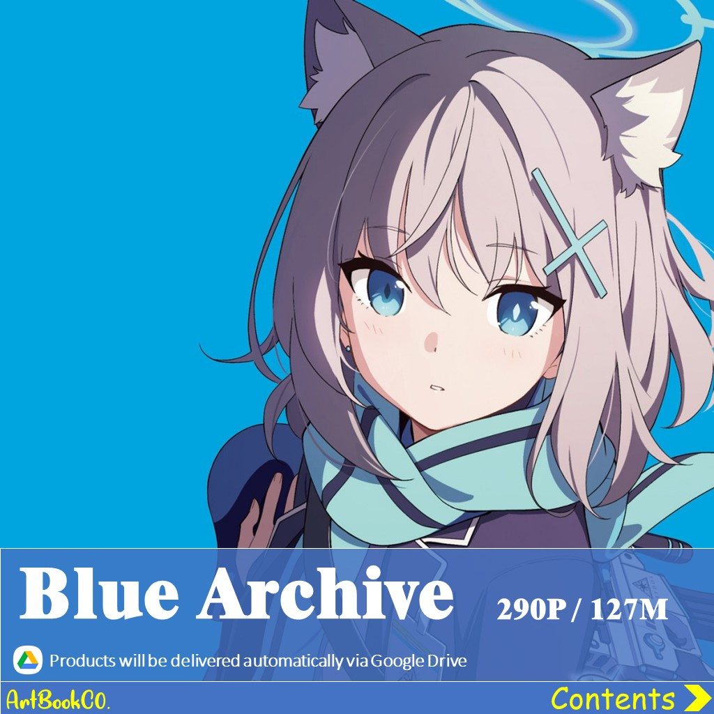 [DIGITAL]⚡Blue Archive Illustrations / Artworks | Shopee Malaysia