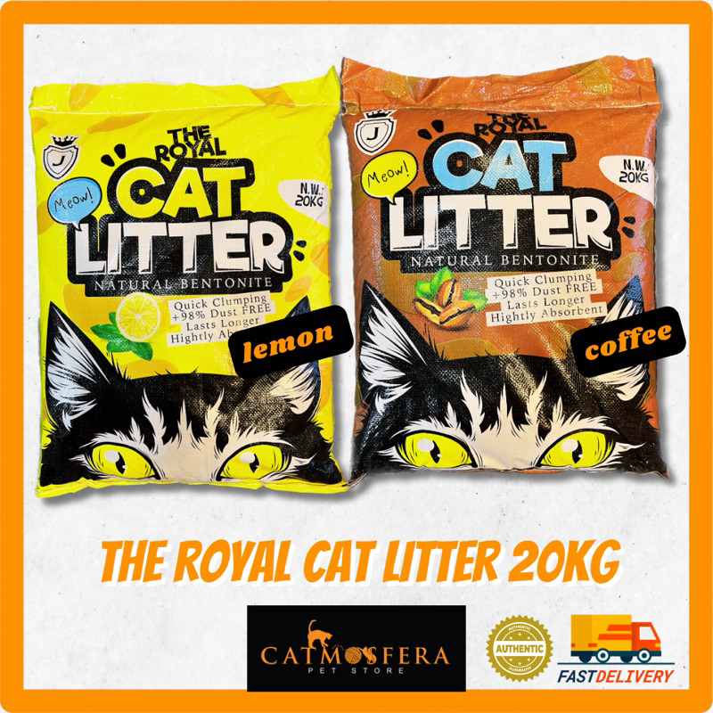 The Royal Cat Litter 20kg (Coffee/Lemon) | Shopee Malaysia