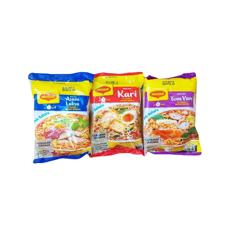 Maggi 1 Paket ( Kari Tomyam Asam Laksa Ayam) | Shopee Malaysia