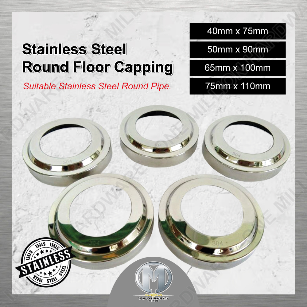 Keluli Tahan Karat Capping Bulat / STAINLESS STEEL GATE DOOR ...