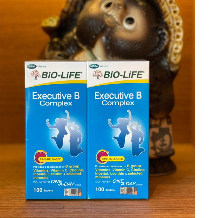 BIO-LIFE EXECUTIVE B COMPLEX 100 TABLETS x 2 | Shopee Malaysia