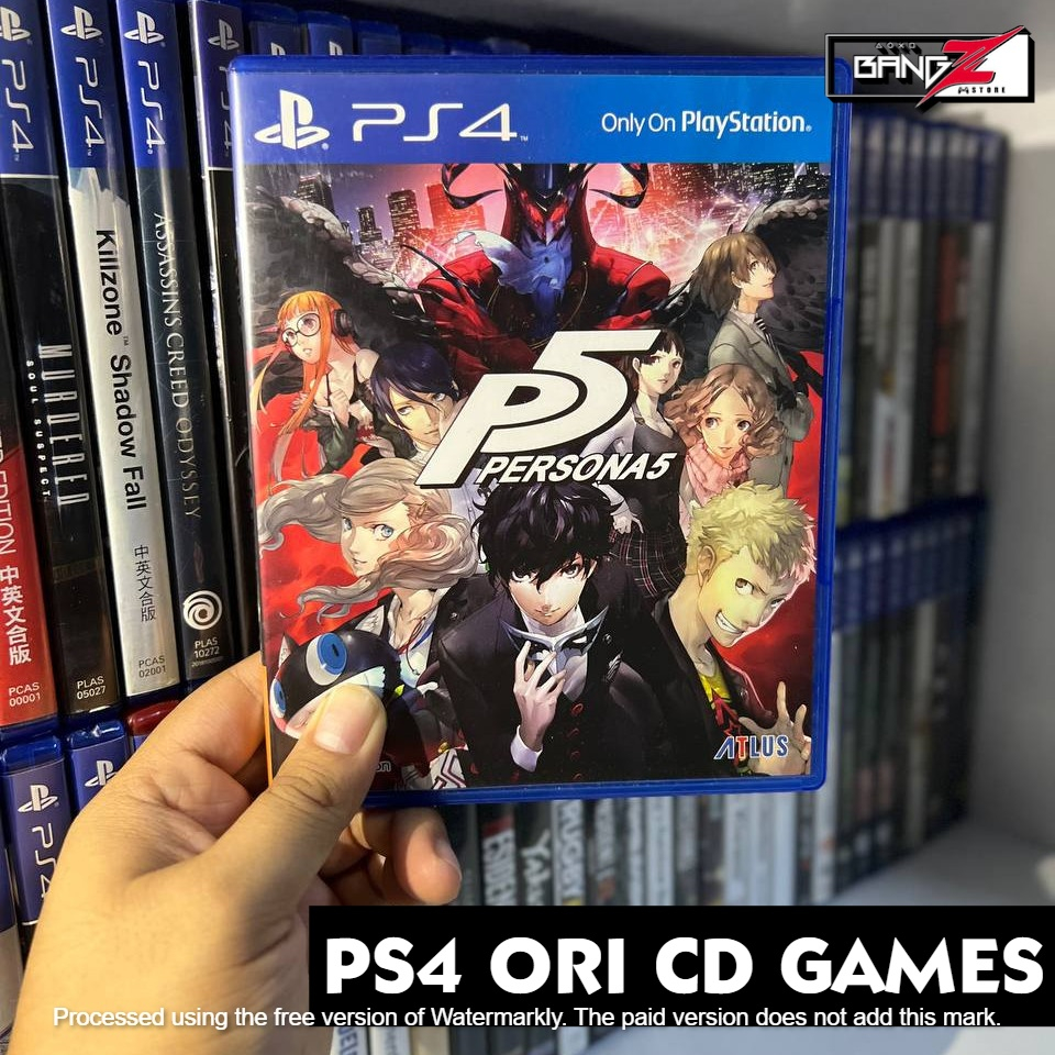 PS4: P5 PERSONA 5 (CD) | Shopee Malaysia