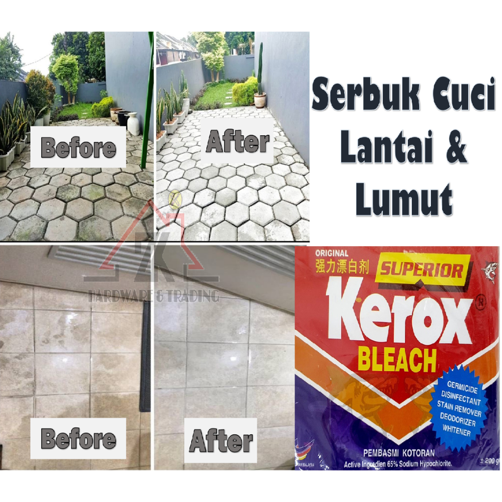 Superior Bleach Kerox Powder Bleach Disinfectant powder Stain Remover ...