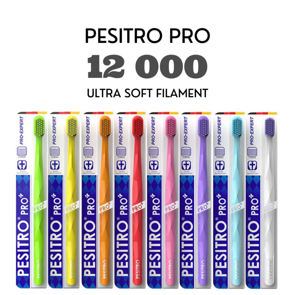 Pesitro Pro-Expert 软牙刷 Premium Toothbrush [with individual cap] (1's ...