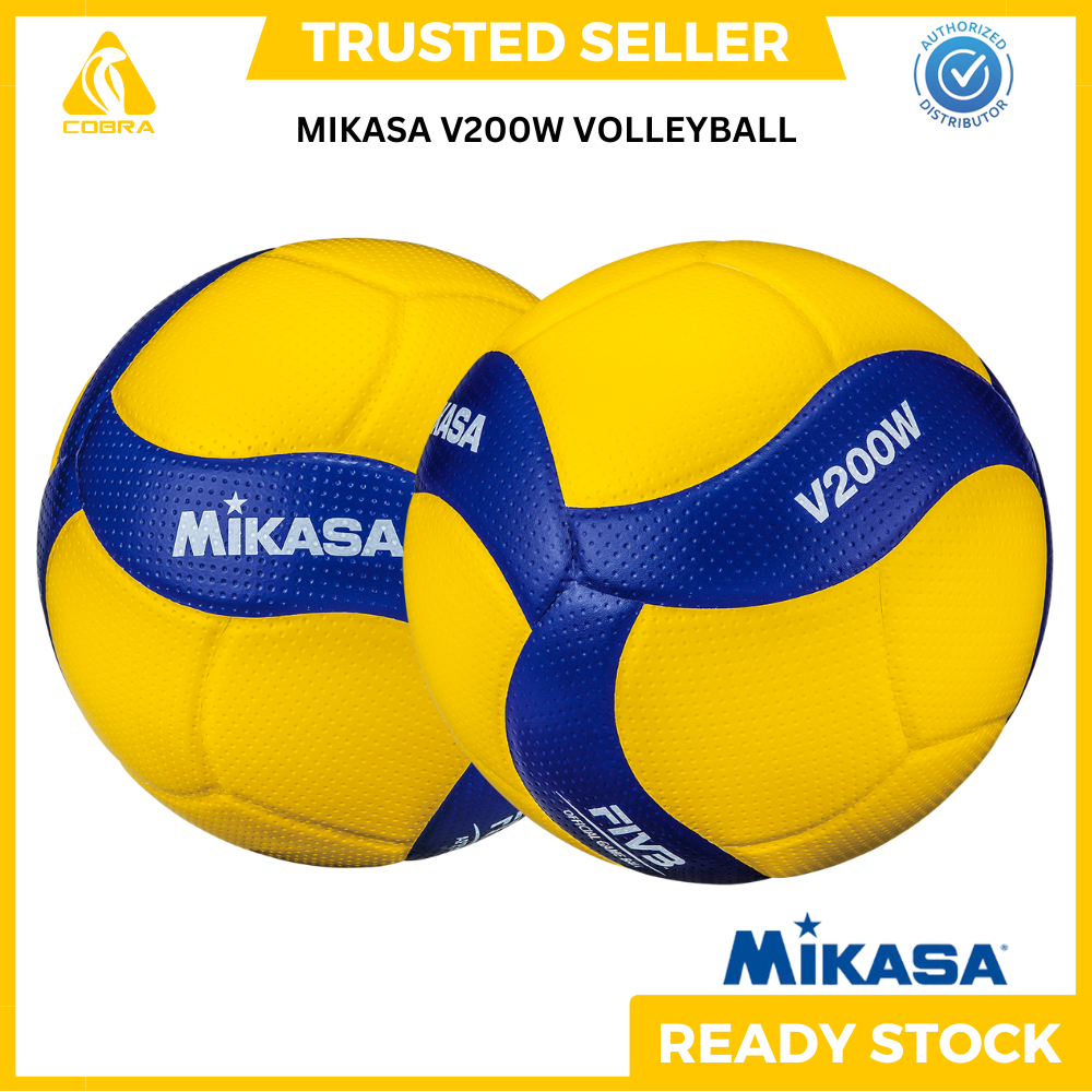 Mikasa V200W Exclusive Official FIVB Game Volleyball Made in Thailand ...