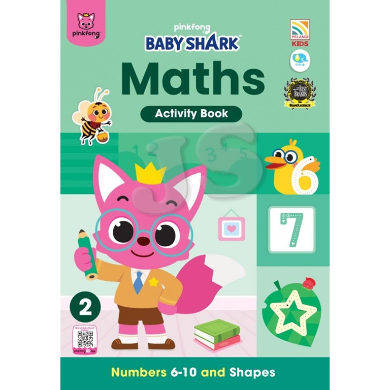 BABY SHARK FIRST WORDS ACTIVITY BOOK | PHONICS & MATHS ACTIVITY WITH ...