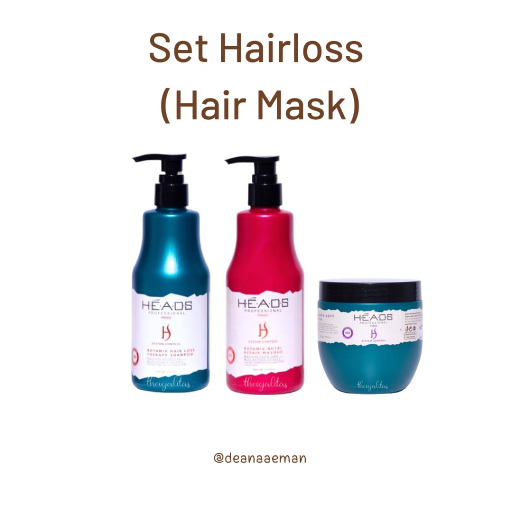 Heads profesional Paris (Finishing Hair Mask) | Shopee Malaysia