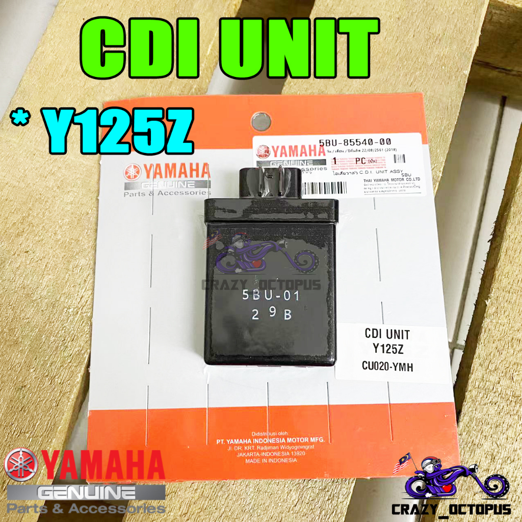 YAMAHA Y125 Y125Z 125Z 125ZR Y125ZR RXZ CATALYZER CDI UNIT THAI JAPAN ( 5BU-85540-00 ) | Shopee ...