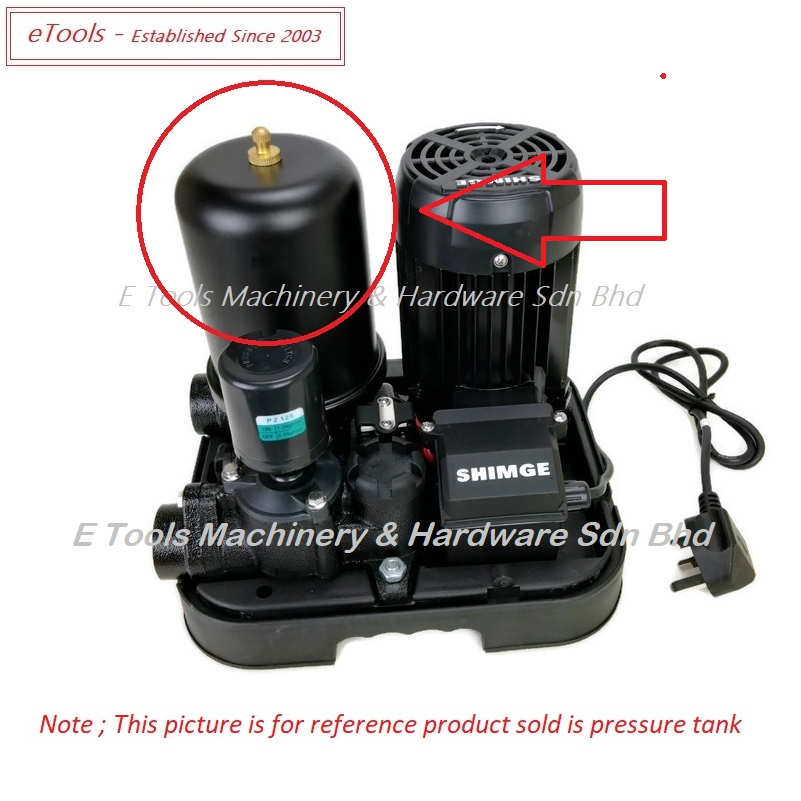 SHIMGE PRESSURE TANK FOR WATER PUMP PZ125 PZ250 PZ370 PZ550 PZ750 ...