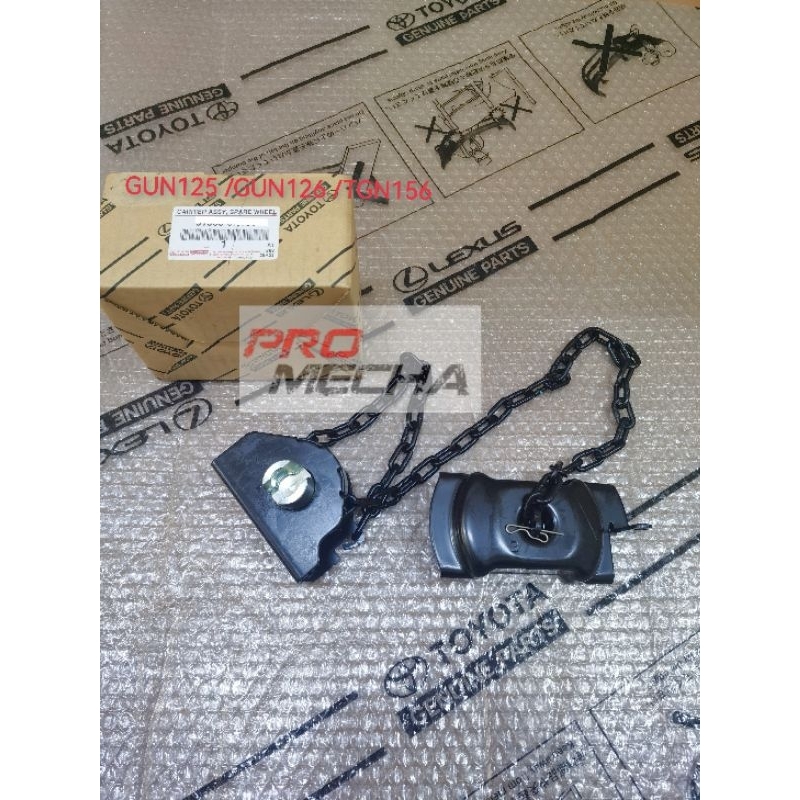 ORIGINAL TOYOTA HILUX REVO 2016 ~2021 GUN125 CARRIER SPARE WHEEL TYRE ...