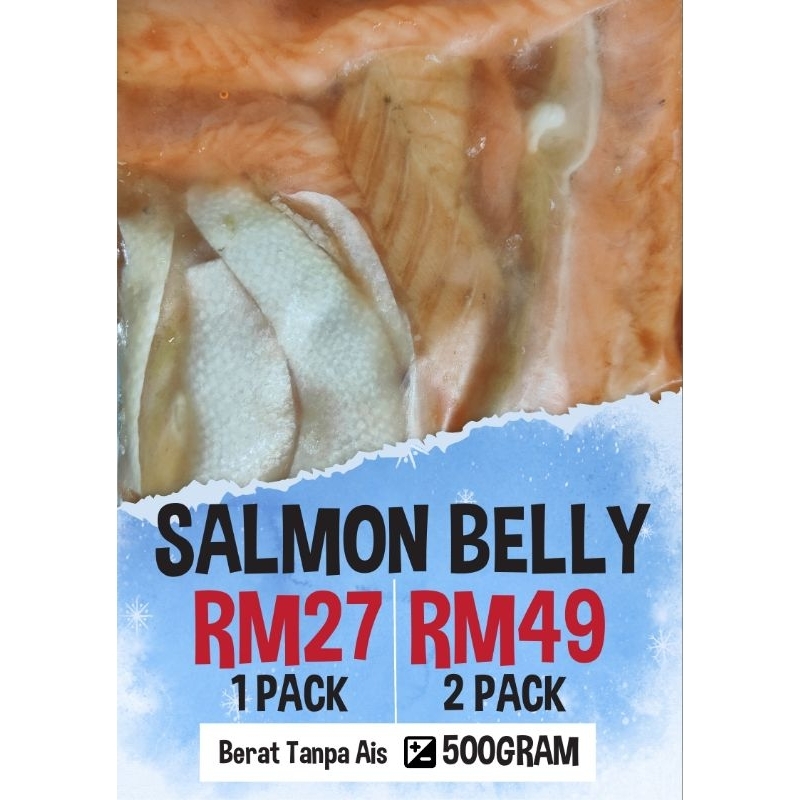 Salmon Belly (penghantaran Semenanjung Malaysia) | Shopee Malaysia