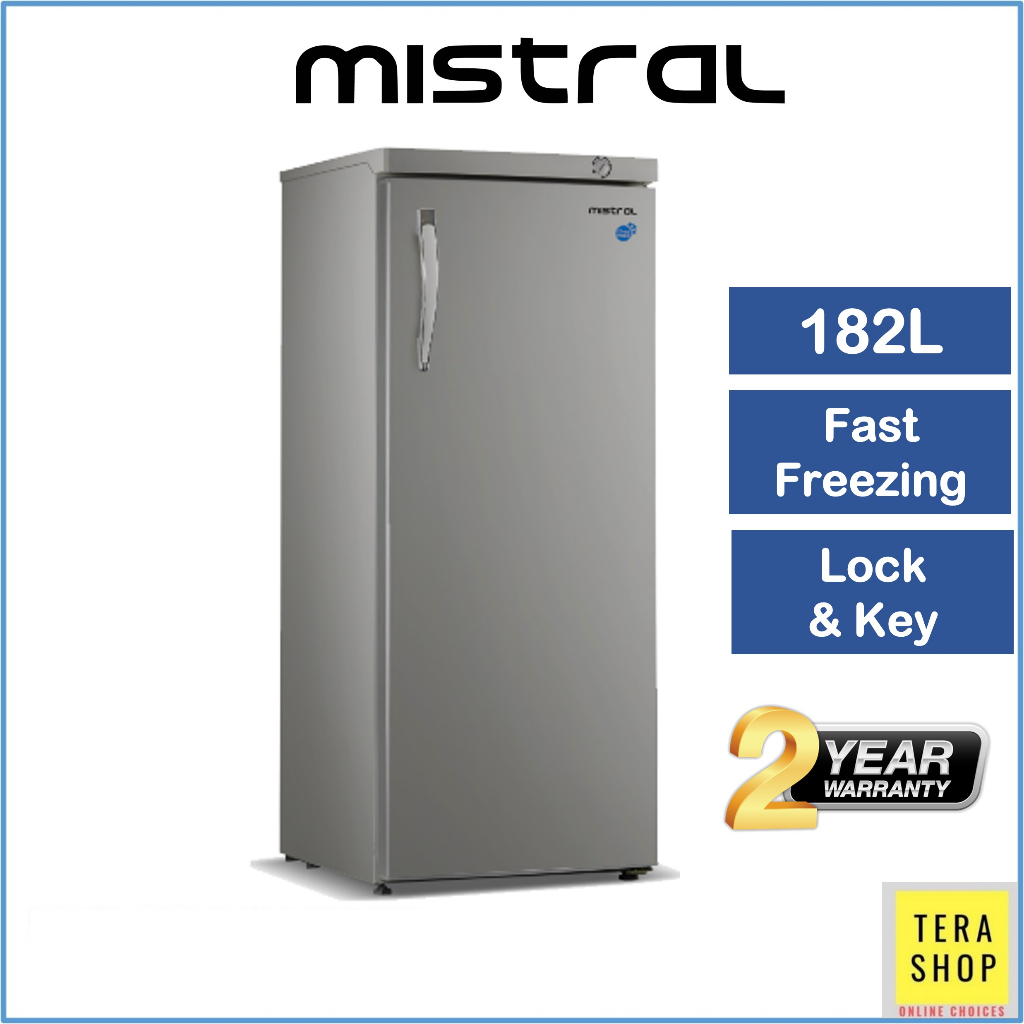 Mistral MUF182 Upright Freezer 182L Peti Beku | Shopee Malaysia