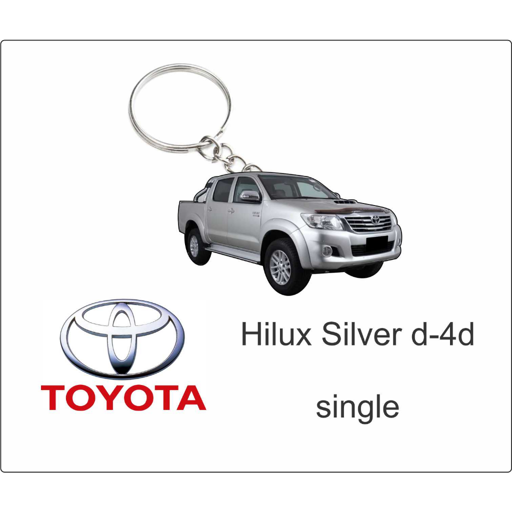 toyota Hilux silver 2013 keychain 2d toyota hilux llavero | Shopee Malaysia