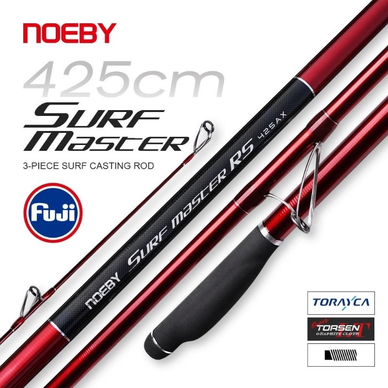 NOEBY Nobby AX-BX Surf Cast Rod FUJI Guide Ring Wheel | Shopee Malaysia