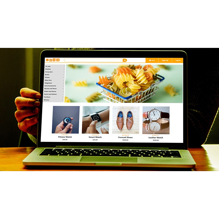 [course] Make Ecommerce Website Front End Using Html Css Bootstrap Course Shopee Malaysia