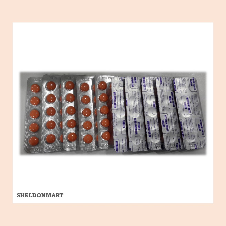 (EXP: 05/2029) VITBION FORTE TABLET 10'S | Shopee Malaysia