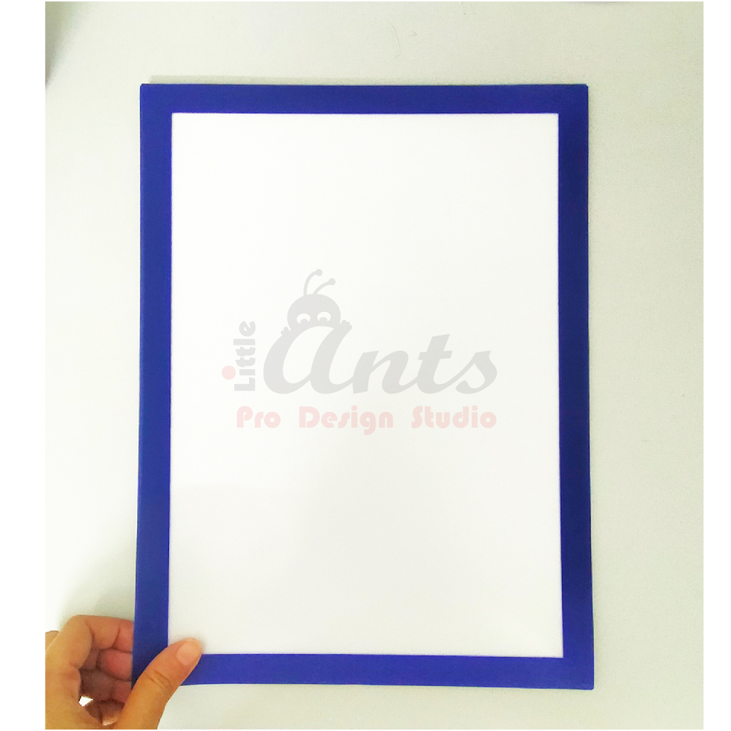 A4 document display magnetic frame PVC protector cover certificate SOP ...