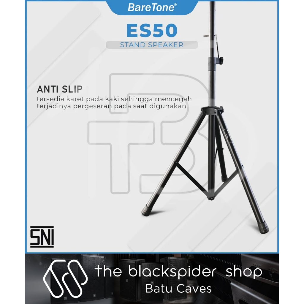 Baretone Speaker Stand Tripod BT-ES50 (MAX 50kg) | Shopee Malaysia