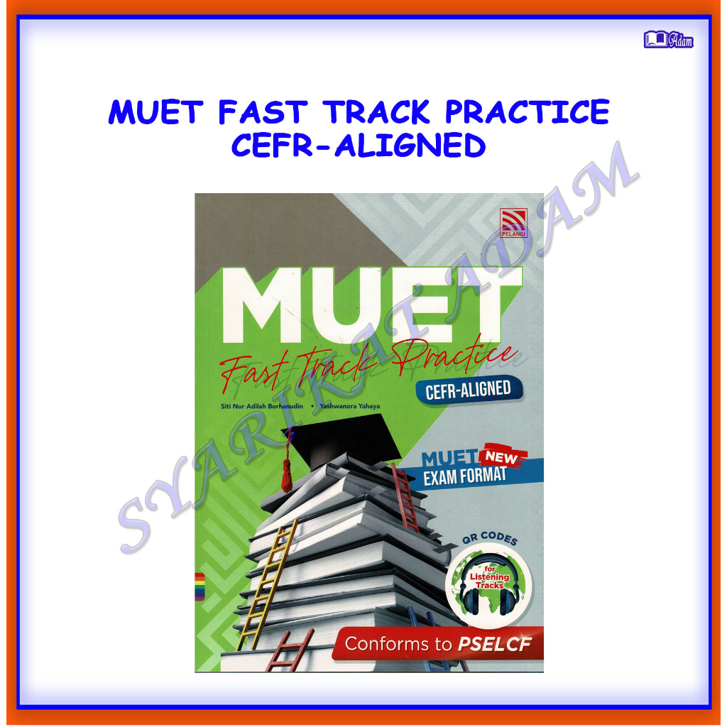 [ADM] MUET FAST TRACK PRACTICE CEFR-ALIGNED | Shopee Malaysia
