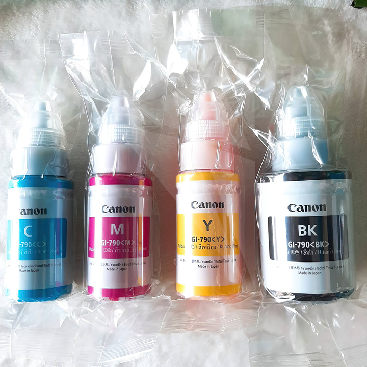 GENUINE CANON GI-790 INK G1000 G2000 G3000 G4000 G1010 G2010 G3010 ...