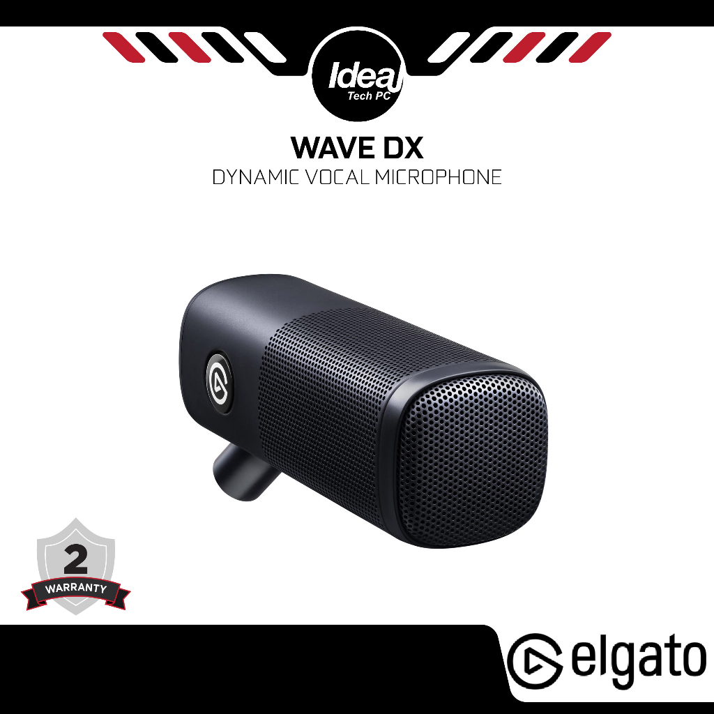 Elgato Wave DX | Dynamic Vocal Microphone | Shopee Malaysia