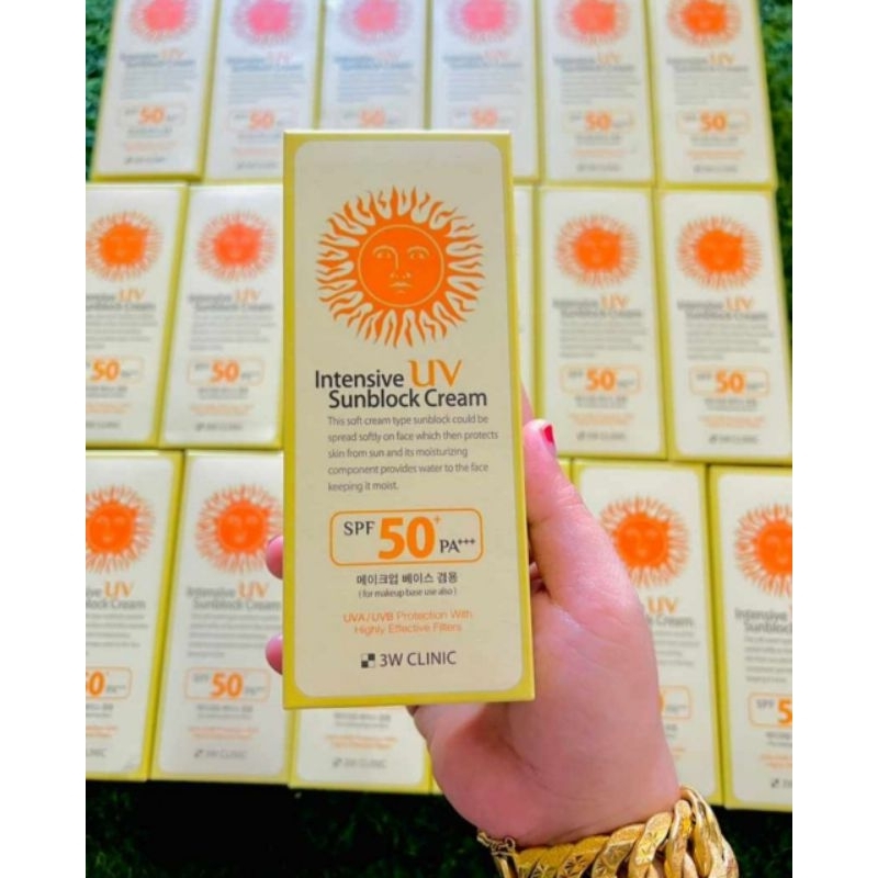 SUNSCREEN 3w Sunblock Cream | Shopee Malaysia