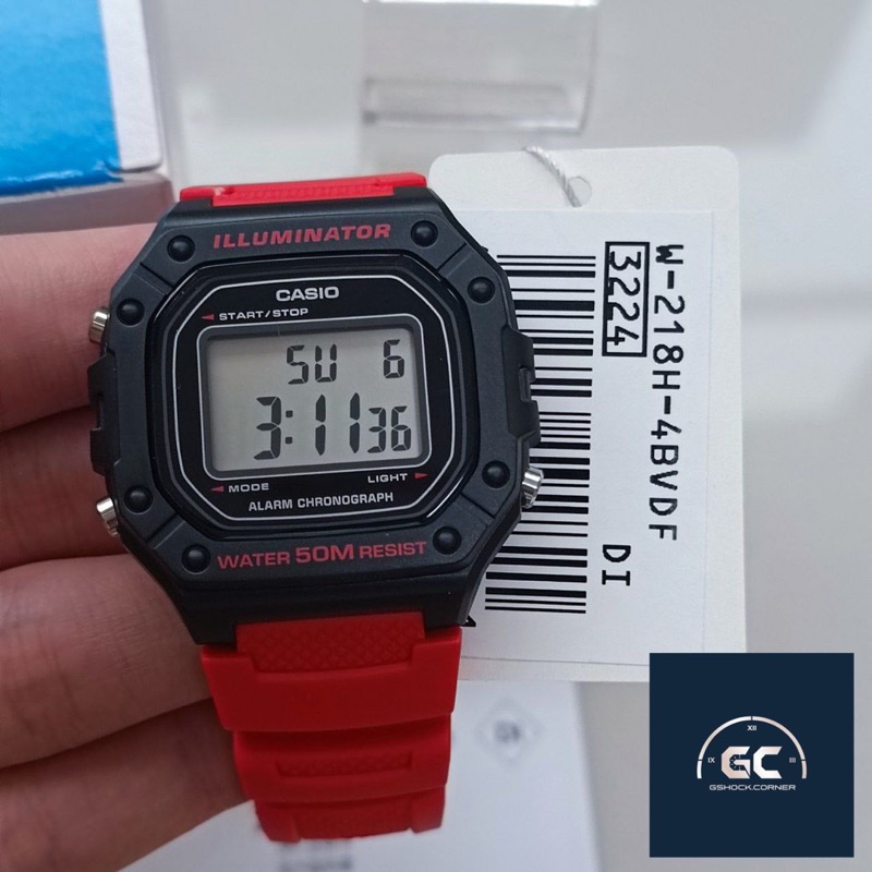 CASIO ORIGINAL W-218H-4B/W-218H-4BVDF/W-218H/W218H | Shopee Malaysia