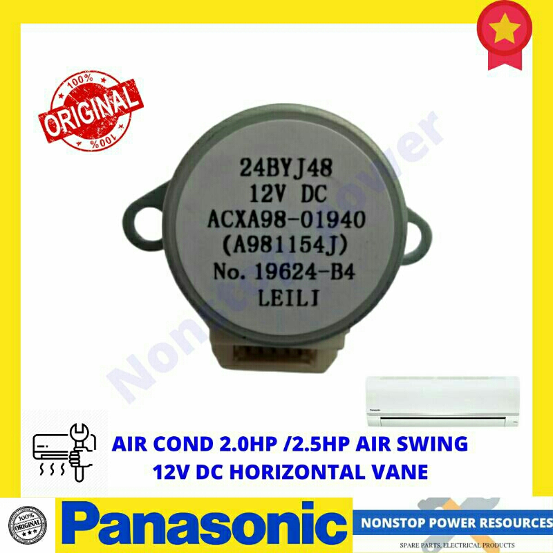 PANASONIC Air Swing Motor Wall Mounted Aircond Air Cond Air Swing Motor ...
