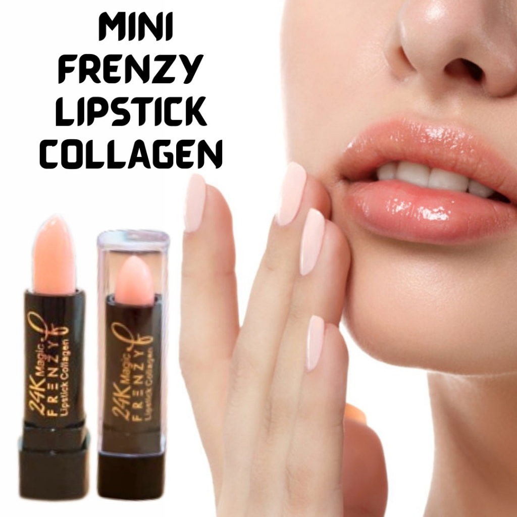 👜Travel Size 👜 FRENZY MINI Lipstick Collagen | Shopee Malaysia