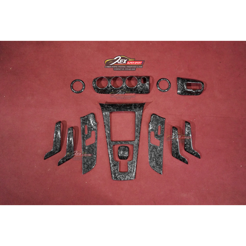 Mercedes Benz A-Class W177 V177 CLA W118 Interior Trim Set Dry Forged ...