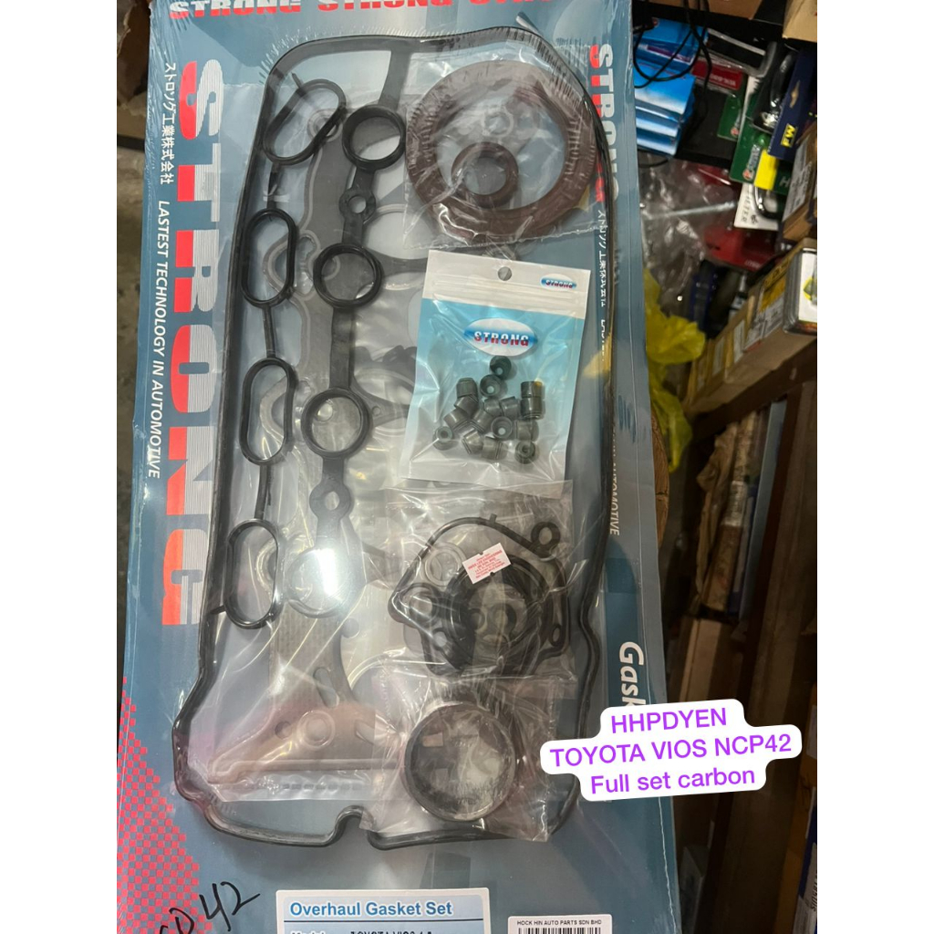TOYOTA VIOS NCP42 ENGINE OVERHAUL / FULL SET (1SET) RAEDY STOCK ...