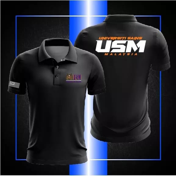 Baju Kolar USM Universiti Sains Malaysia Stok Sedia Ada | Jersi Kolar ...