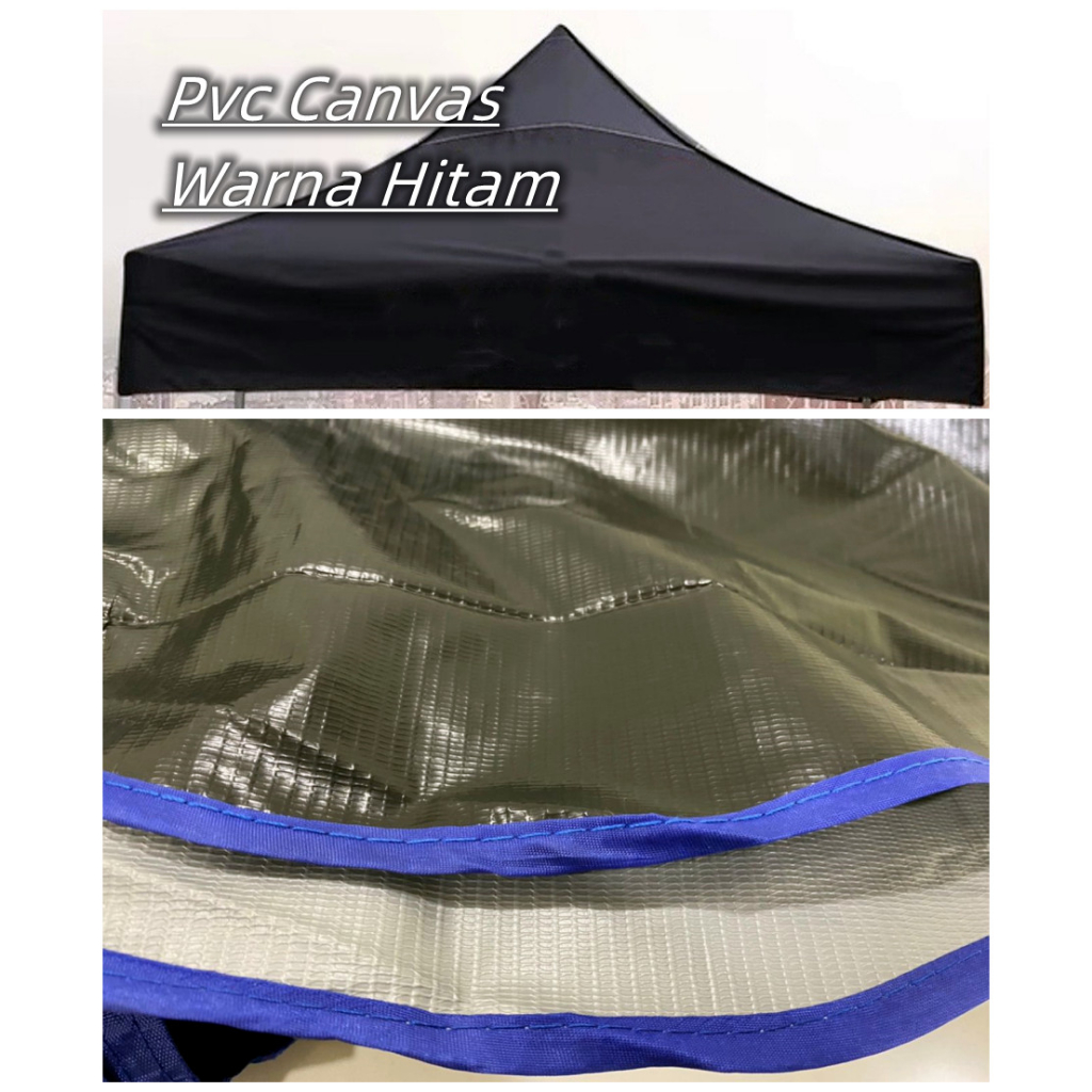 itop *BEST SELLING* PVC Tarpaulin Canopy Canvas Black Colou Only for 10 ...
