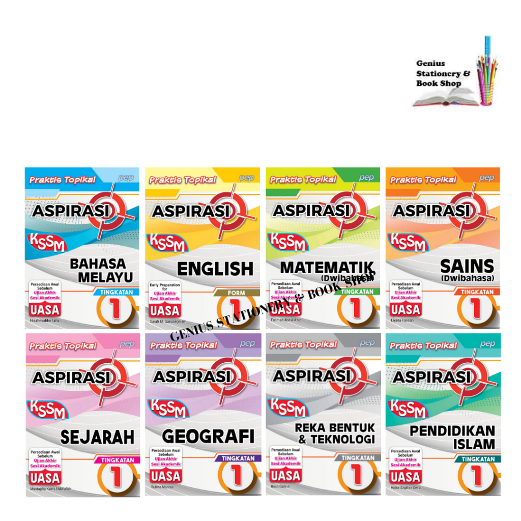 Buku Latihan Praktis Topikal Aspirasi Uasa Kssm Tingkatan 1 Shopee