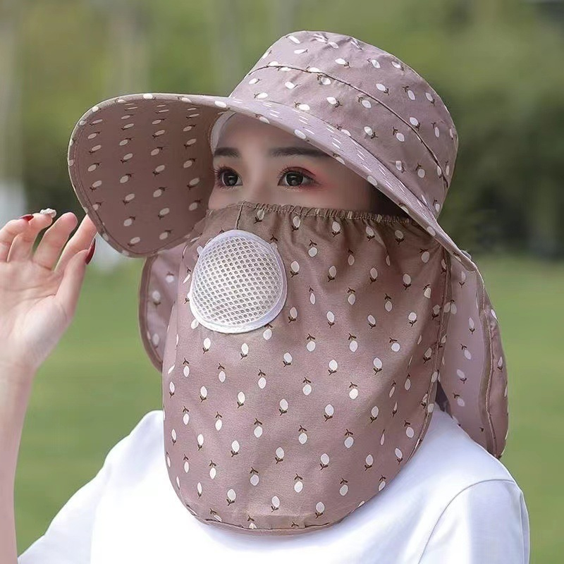 TOPI PEREMPUAN TOPI KEBUN TOPI SUKAN SUN HAT TOPI UV PROTECTION ...