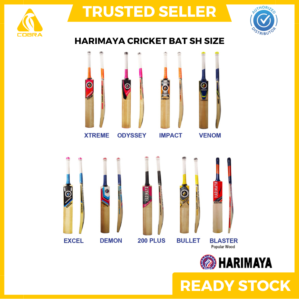 Harimaya Cricket Bat Size SH Pemukul Kayu Kriket | Shopee Malaysia