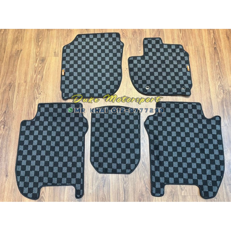 Honda Jazz FIT GK5 Floor Mat Car Karo Karpet Spoon Sport Car Karpet ...
